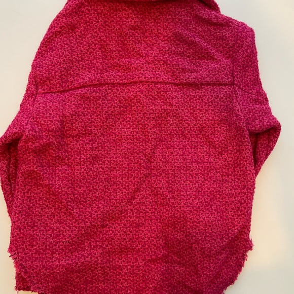 Zara | Shirts & Tops | Zara Girls Tweed Shacket | Poshmark